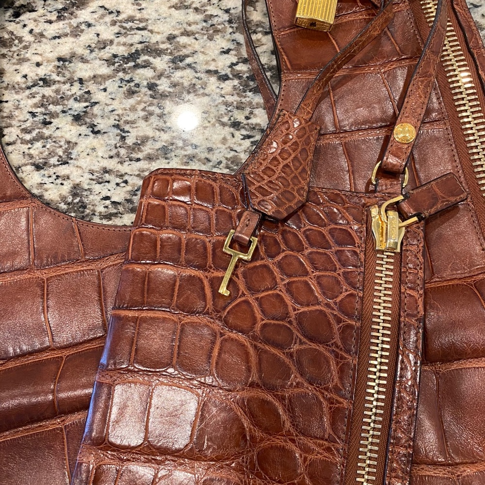 Tom Ford Alligator Alix Bag - Gem